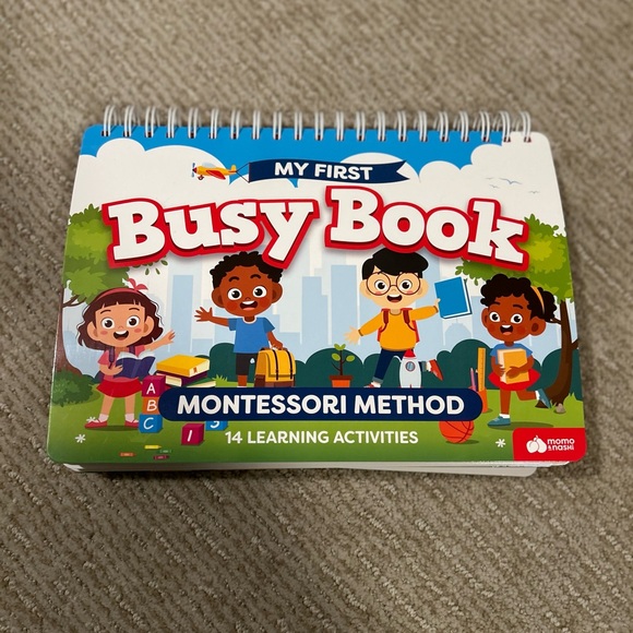 Toys | New Montessori My First Busy Book Colorful Kids Activity Book ...